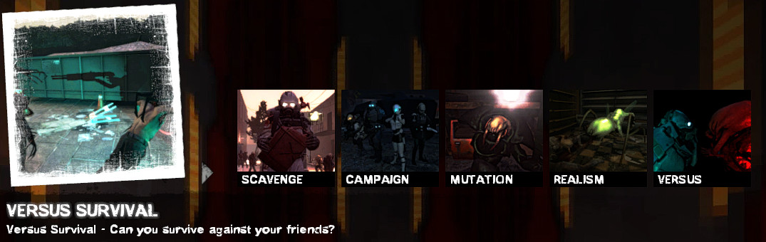 Half-Life 2 Styled L4D2 Main Menu Icons Mod for Left 4 Dead 2 | L4D2 Mods