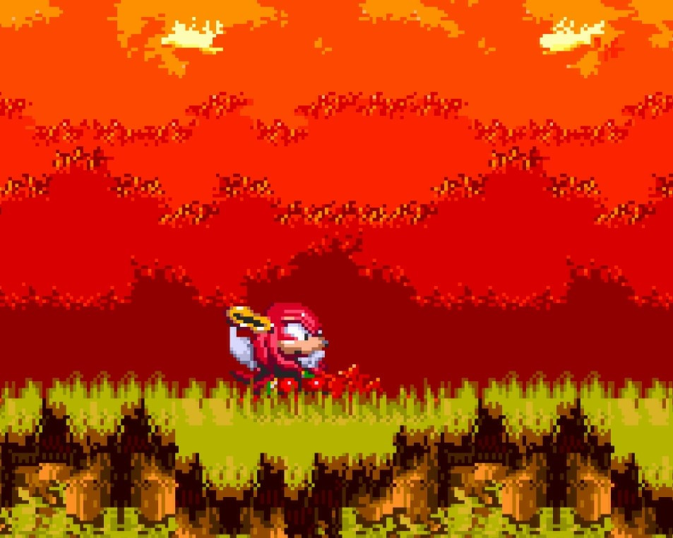 Waiting Animation Knuckles Chaotix (New) Mod for Sonic 3 A.I.R. | S3AIR ...