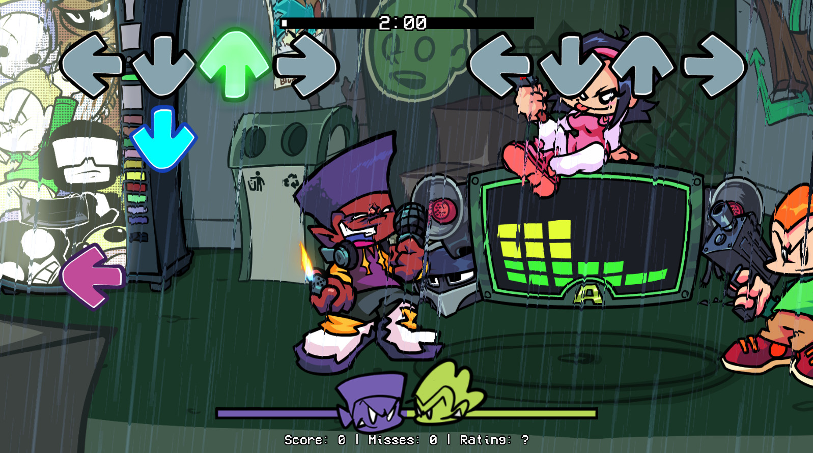 Vs. Darnell [Score but with Official Sprites] Mod for Friday Night ...