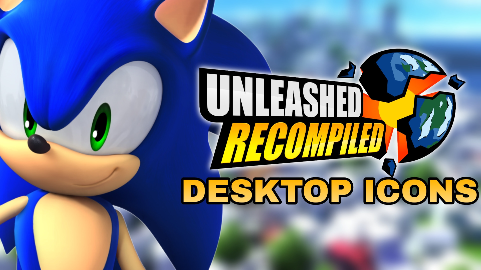 Unleashed Recompiled Desktop Icons Pack Mod for Unleashed Recompiled | UR Mods