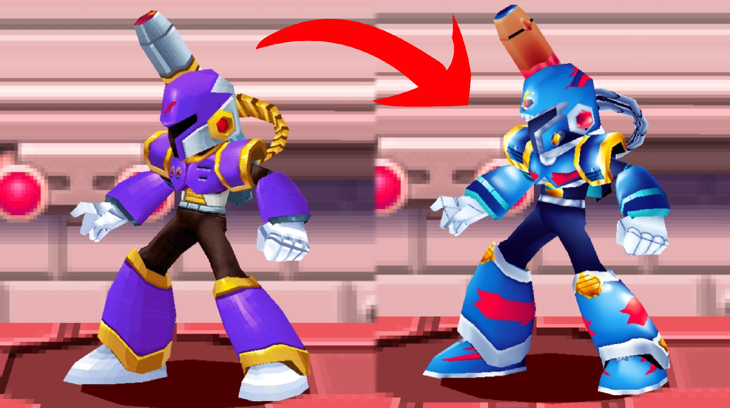 Third Armor & Vile Mk-2 Mod for Mega Man Maverick Hunter X | MMMHX Mods