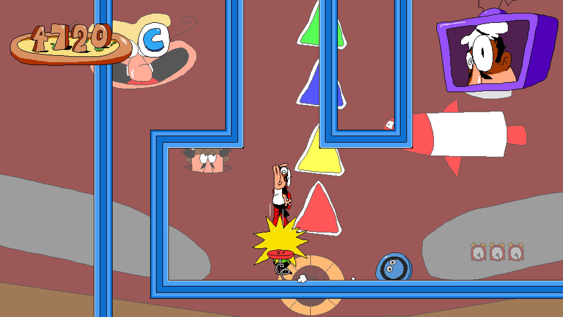 TheUltimateTower (9 stages) [CATWEBS] Mod for Pizza Tower | PT Mods