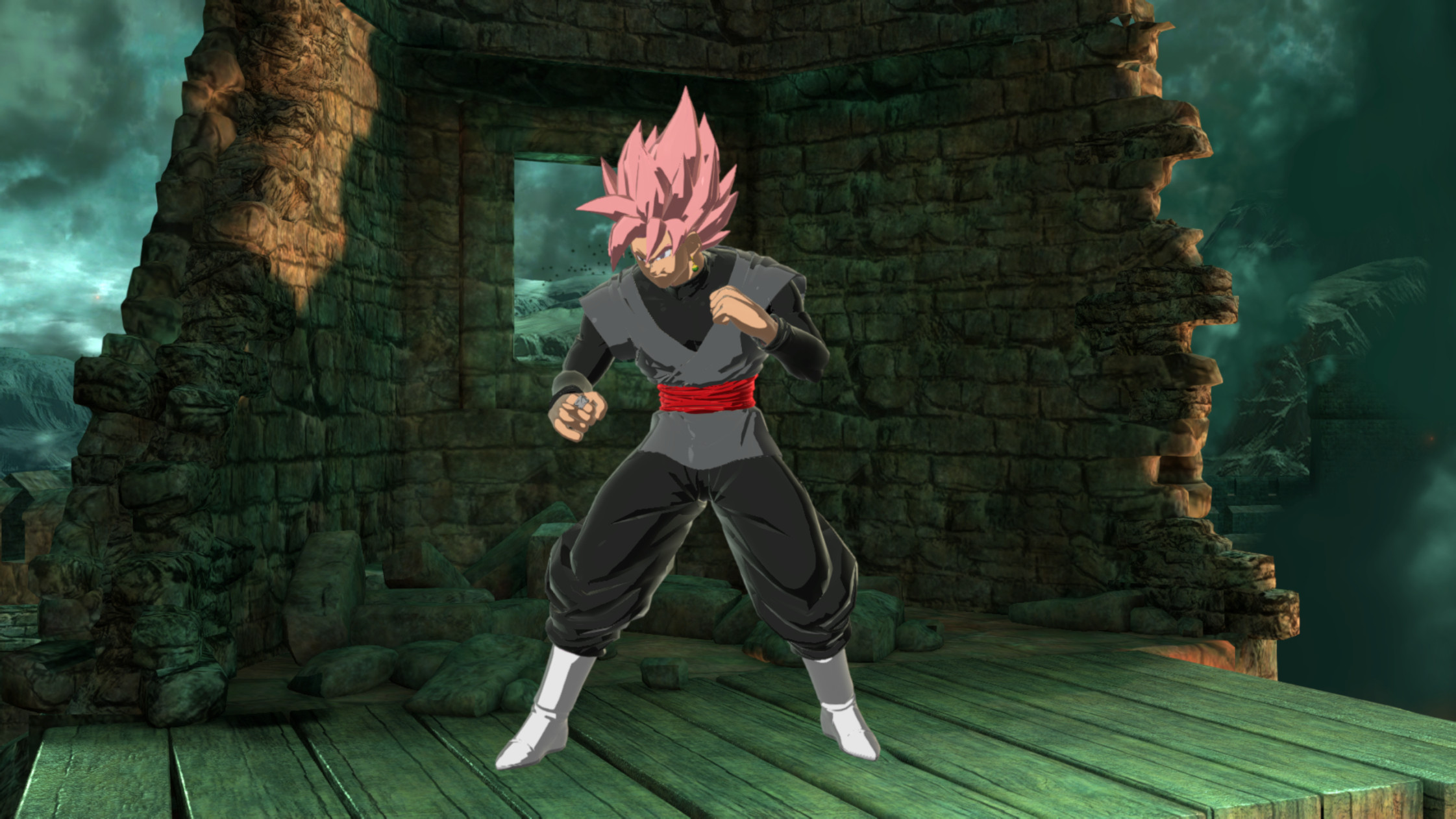 SSR Goku Black over Terry Mod for Super Smash Bros. Ultimate | SSBU Mods