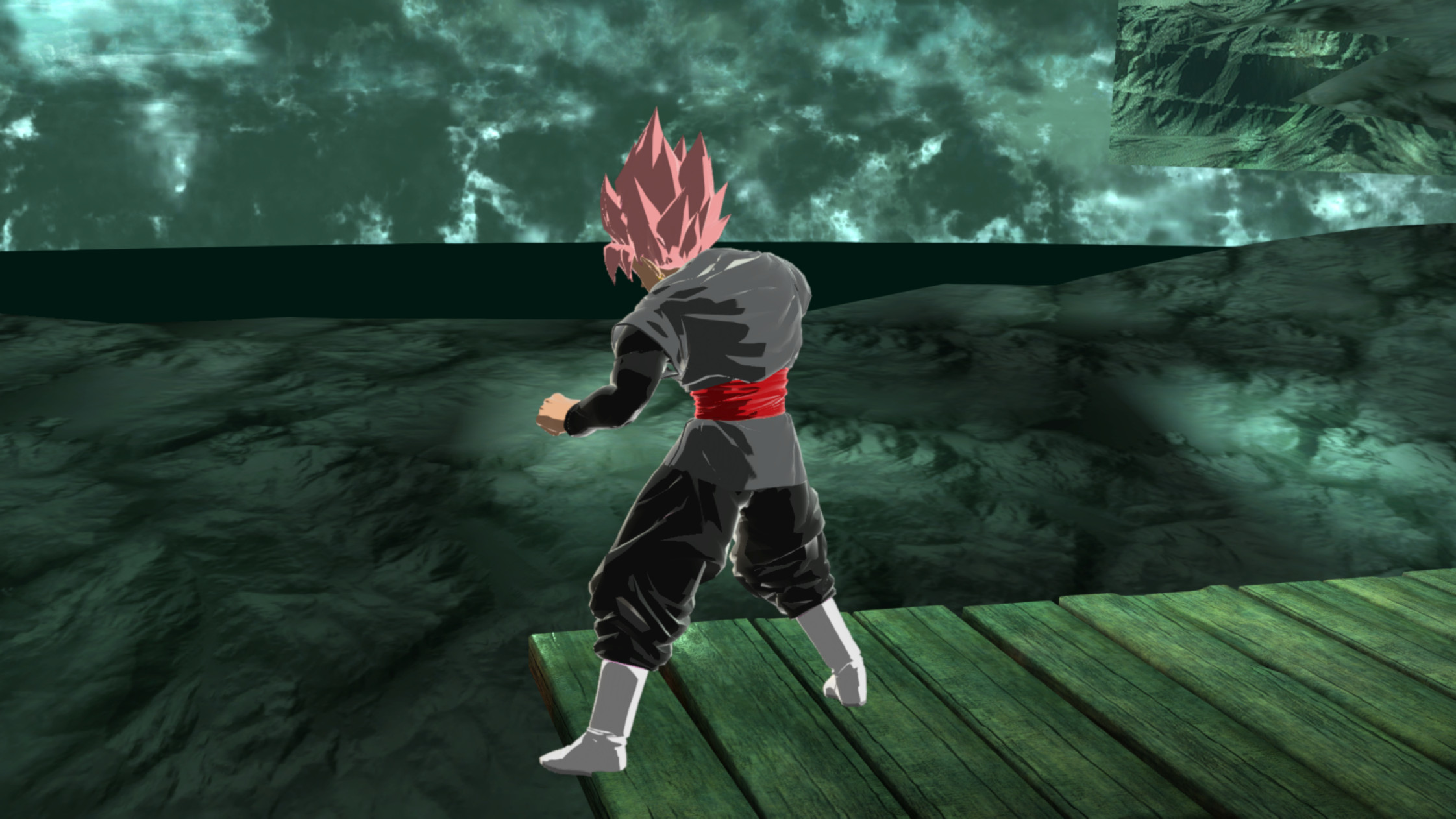 SSR Goku Black over Terry Mod for Super Smash Bros. Ultimate | SSBU Mods