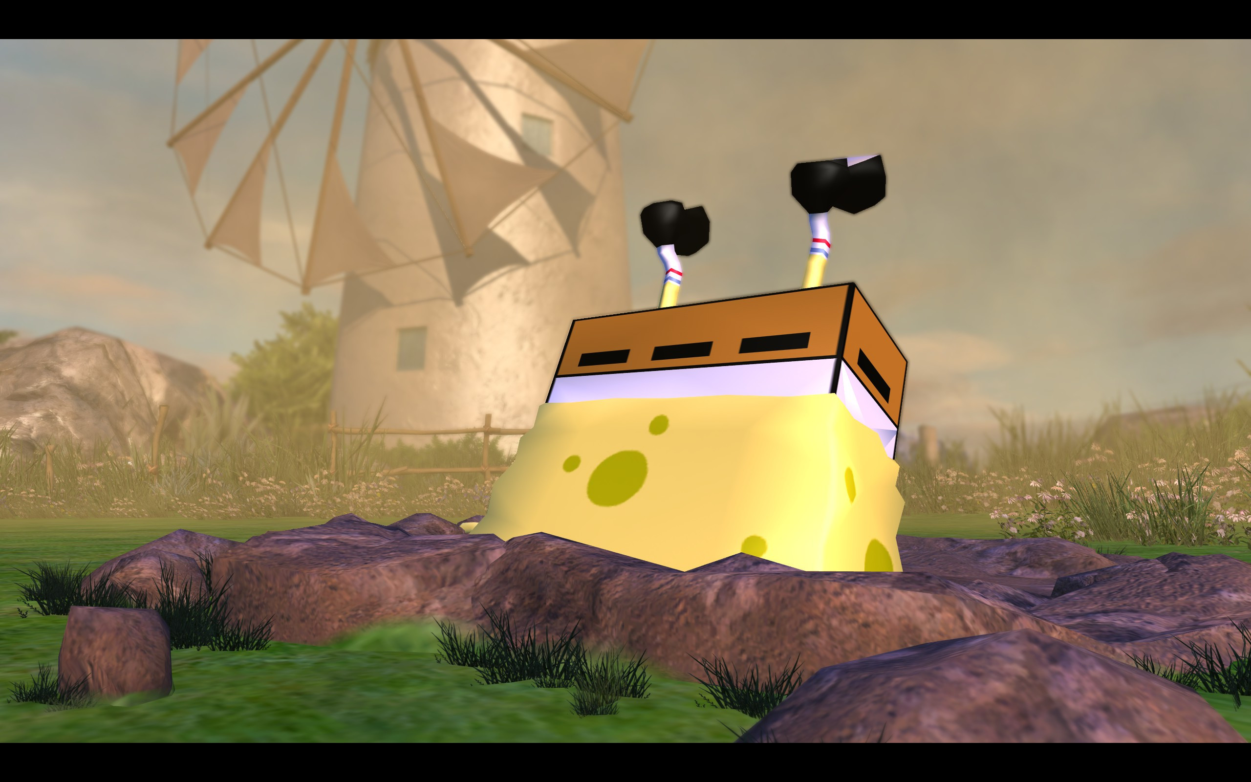 SpongeBob SquarePants Mod for Unleashed Recompiled | UR Mods