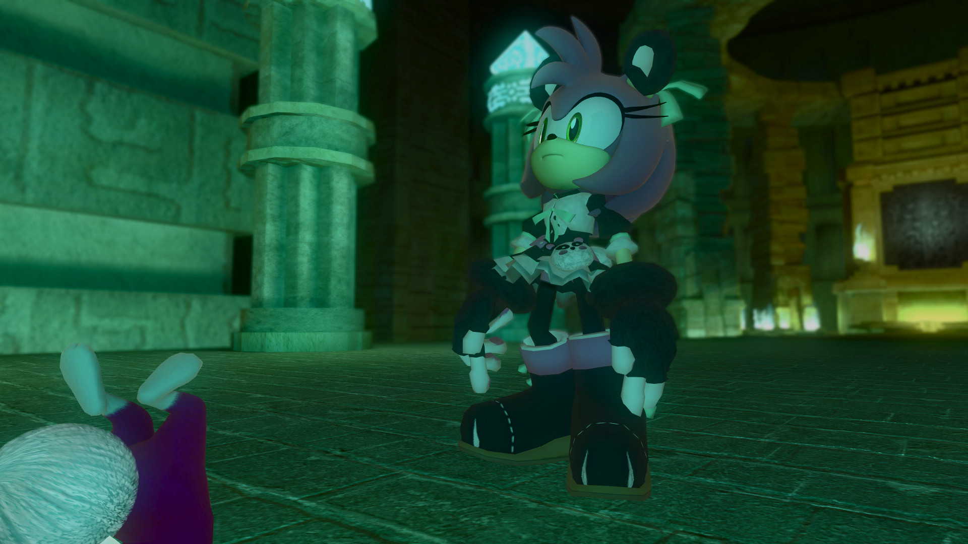 Panda Amy Rose Mod for Unleashed Recompiled | UR Mods