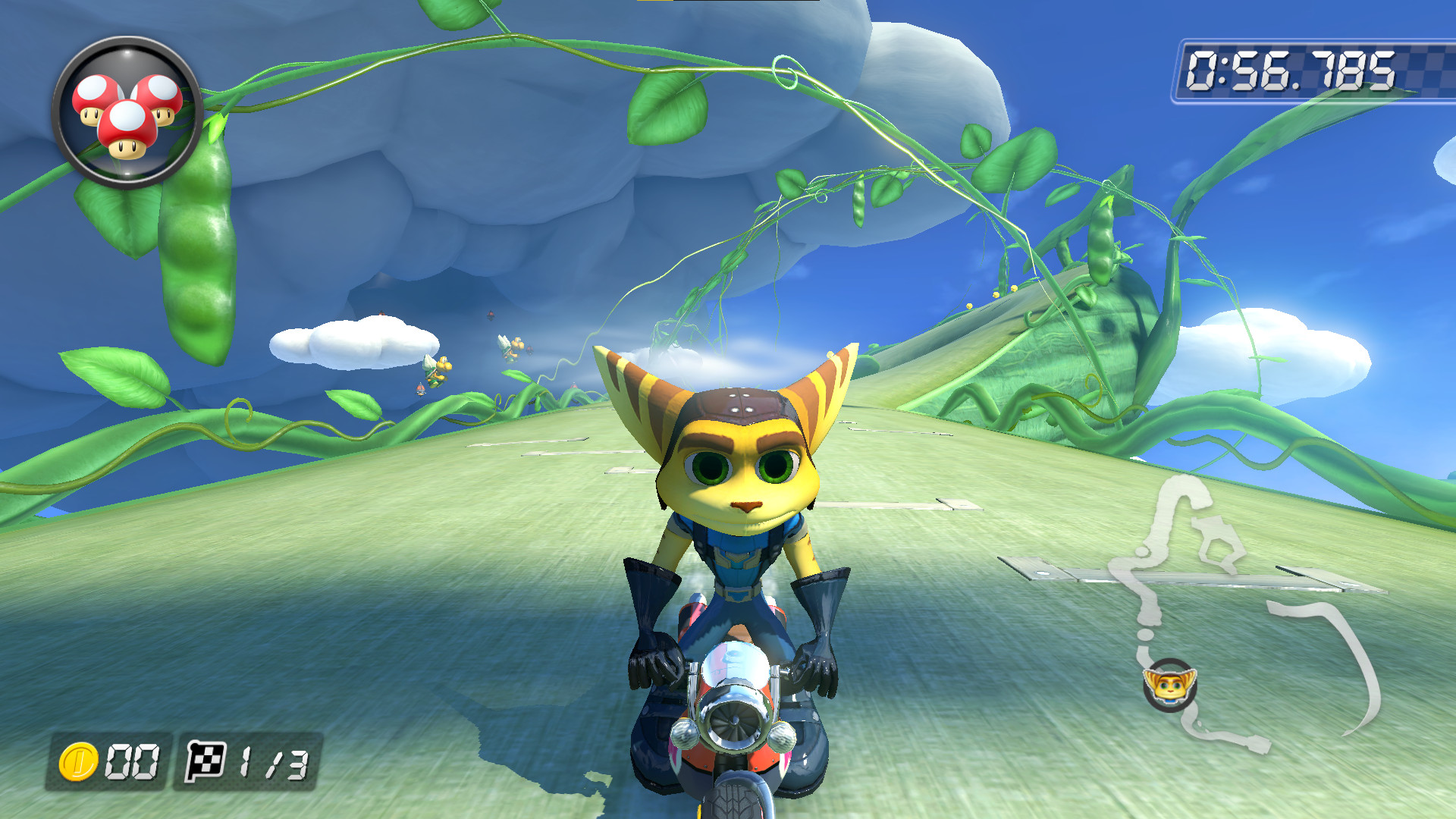[Commission] Ratchet Mod for Mario Kart 8 Deluxe | MK8D Mods