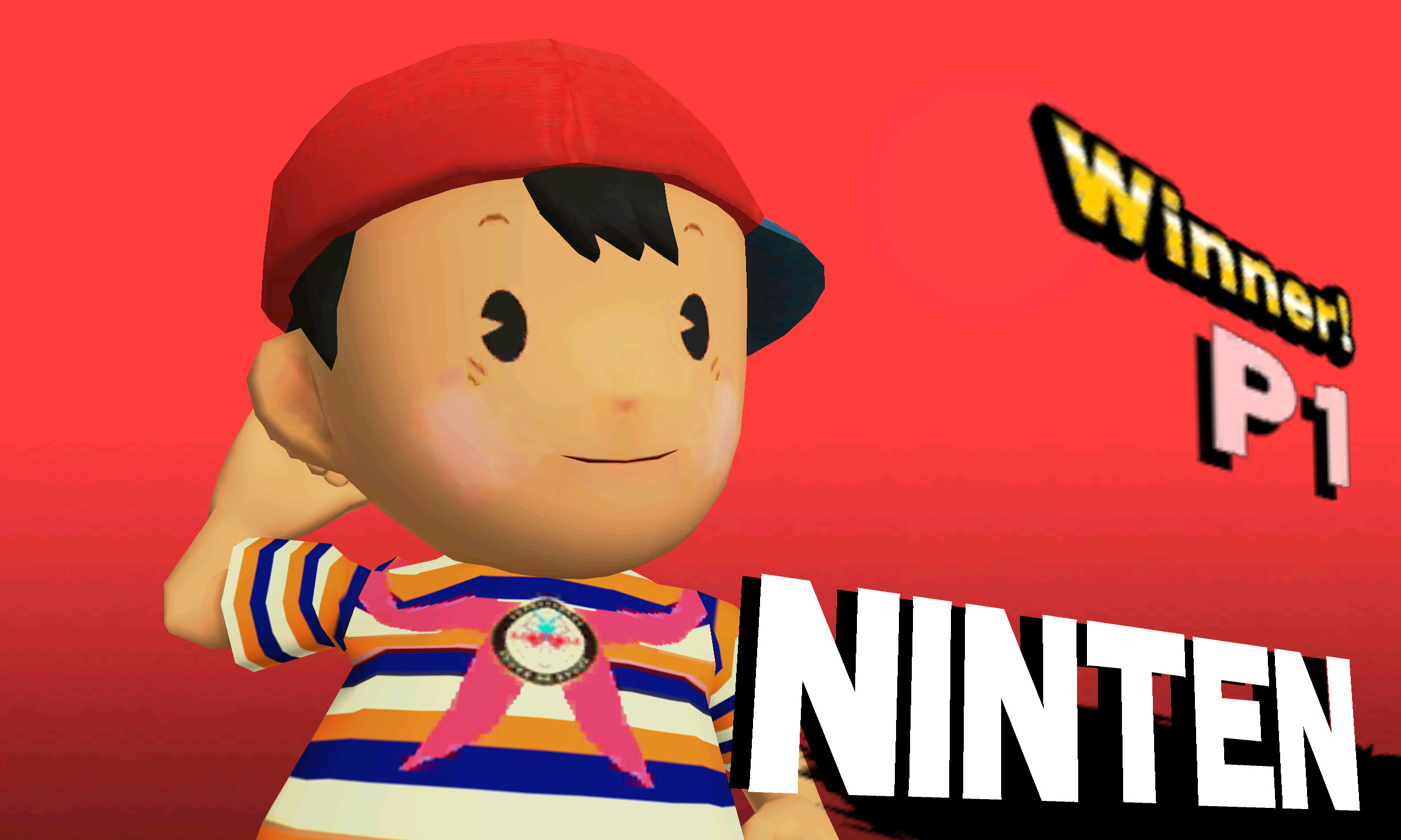 Commercial Skin For Ninten over Ness V1.2 Mod for Super Smash Bros ...
