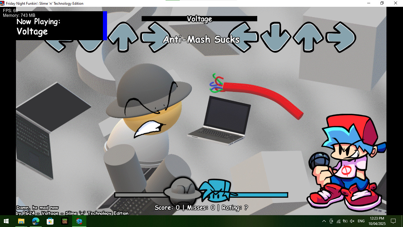 Friday Night Funkin': Slime 'n' Technology Edition Mod for Friday Night ...