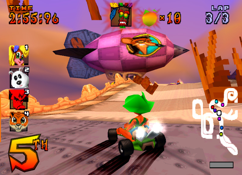 Trophy Girl Ami (Replaces Tiny) Mod for Crash Team Racing | CTR Mods