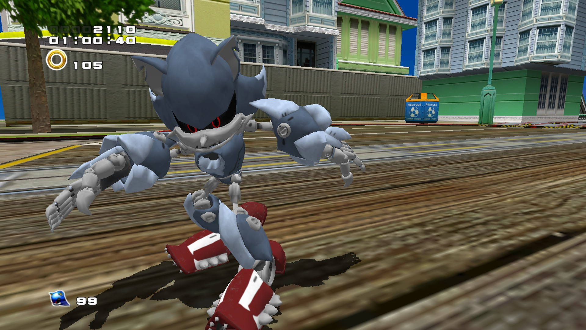 Metal werehog Mod for Sonic Adventure 2 | SA2 Mods