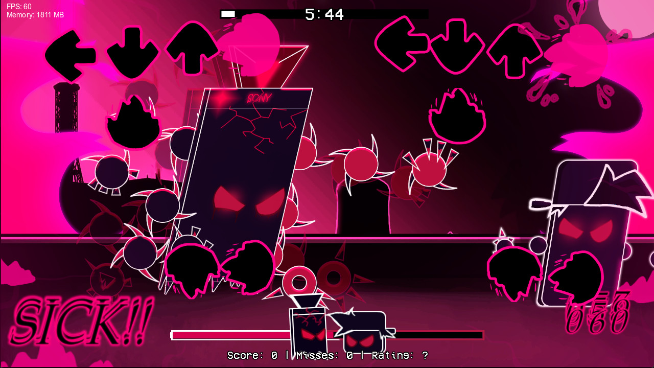 Sony`s Insanity Android Version (V2.2) Mod for Friday Night Funkin ...