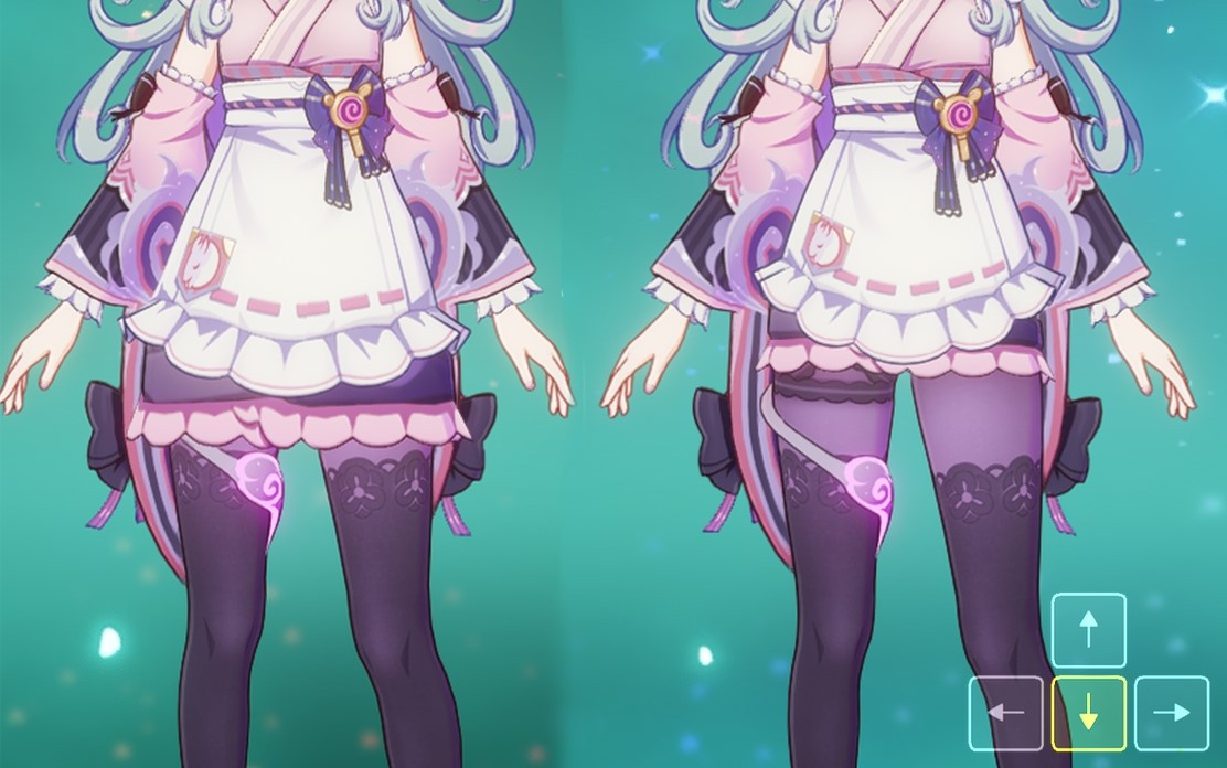 Stockings for Mizuki Mod for Genshin Impact | GI Mods