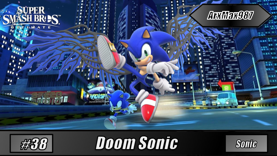 Doom Sonic Mod for Super Smash Bros. Ultimate | SSBU Mods