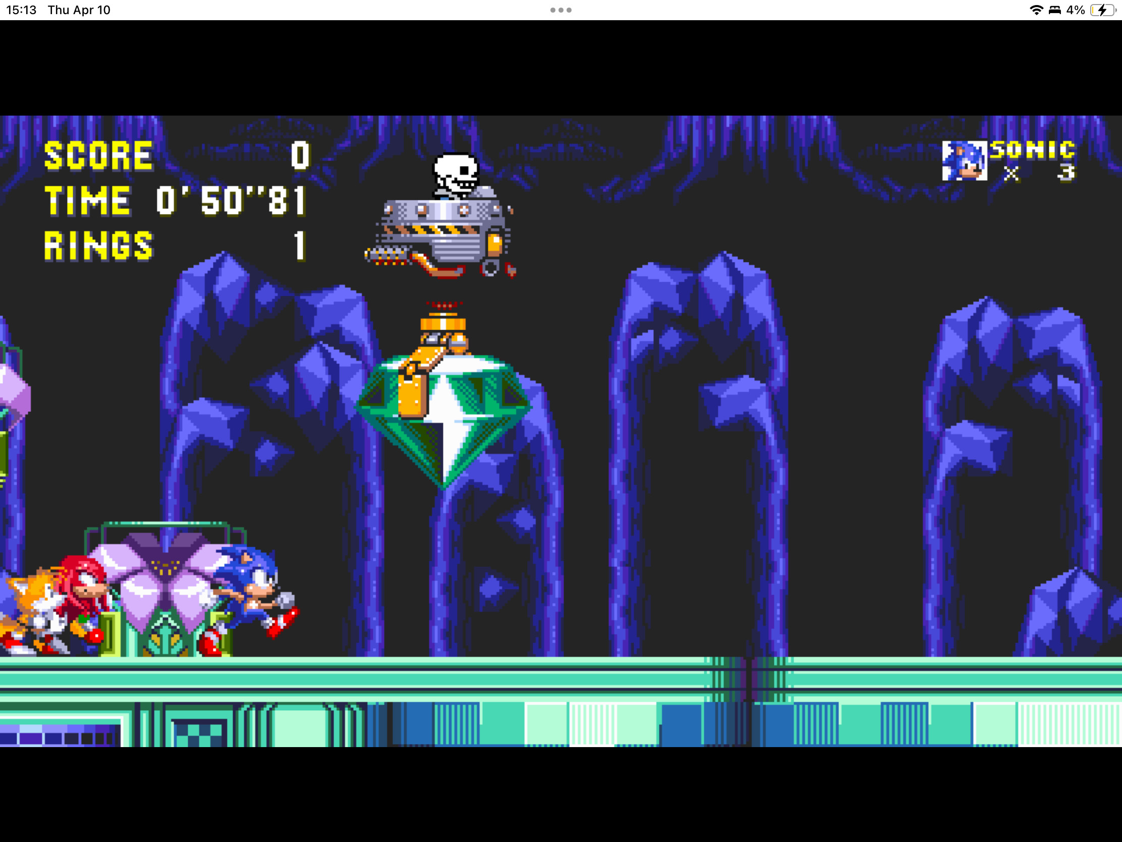 Sans over eggman Mod for Sonic 3 A.I.R. | S3AIR Mods