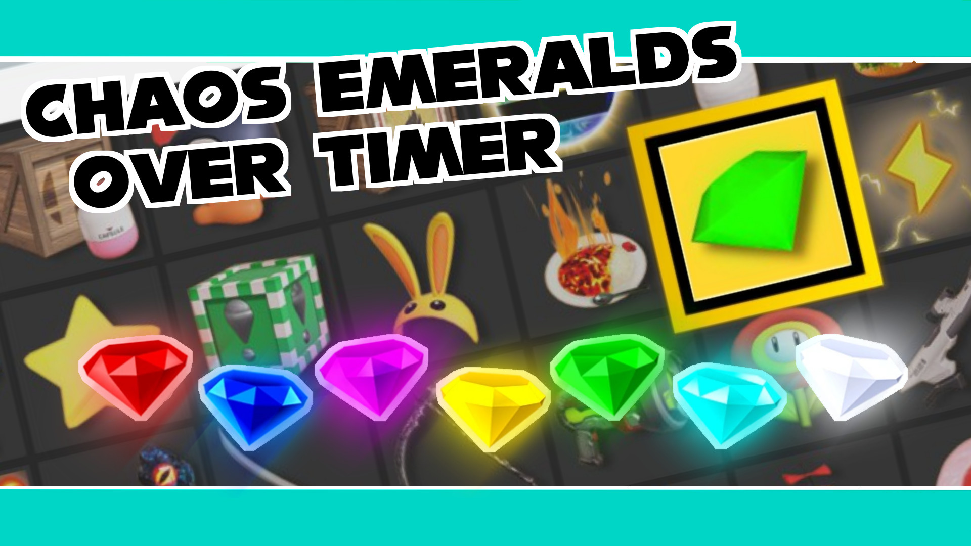 Chaos Emeralds over Timer Item Mod for Super Smash Bros. Ultimate ...