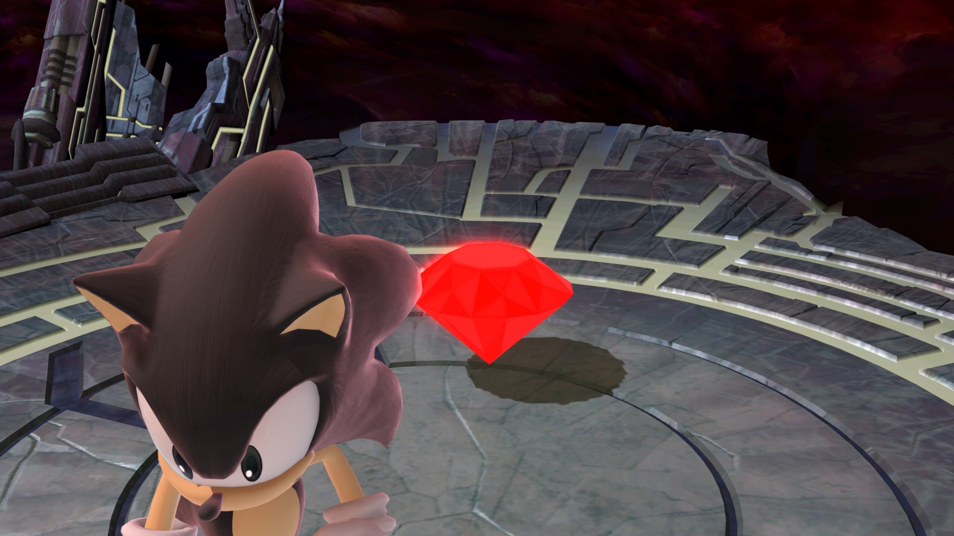 Chaos Emeralds over Timer Item Mod for Super Smash Bros. Ultimate ...