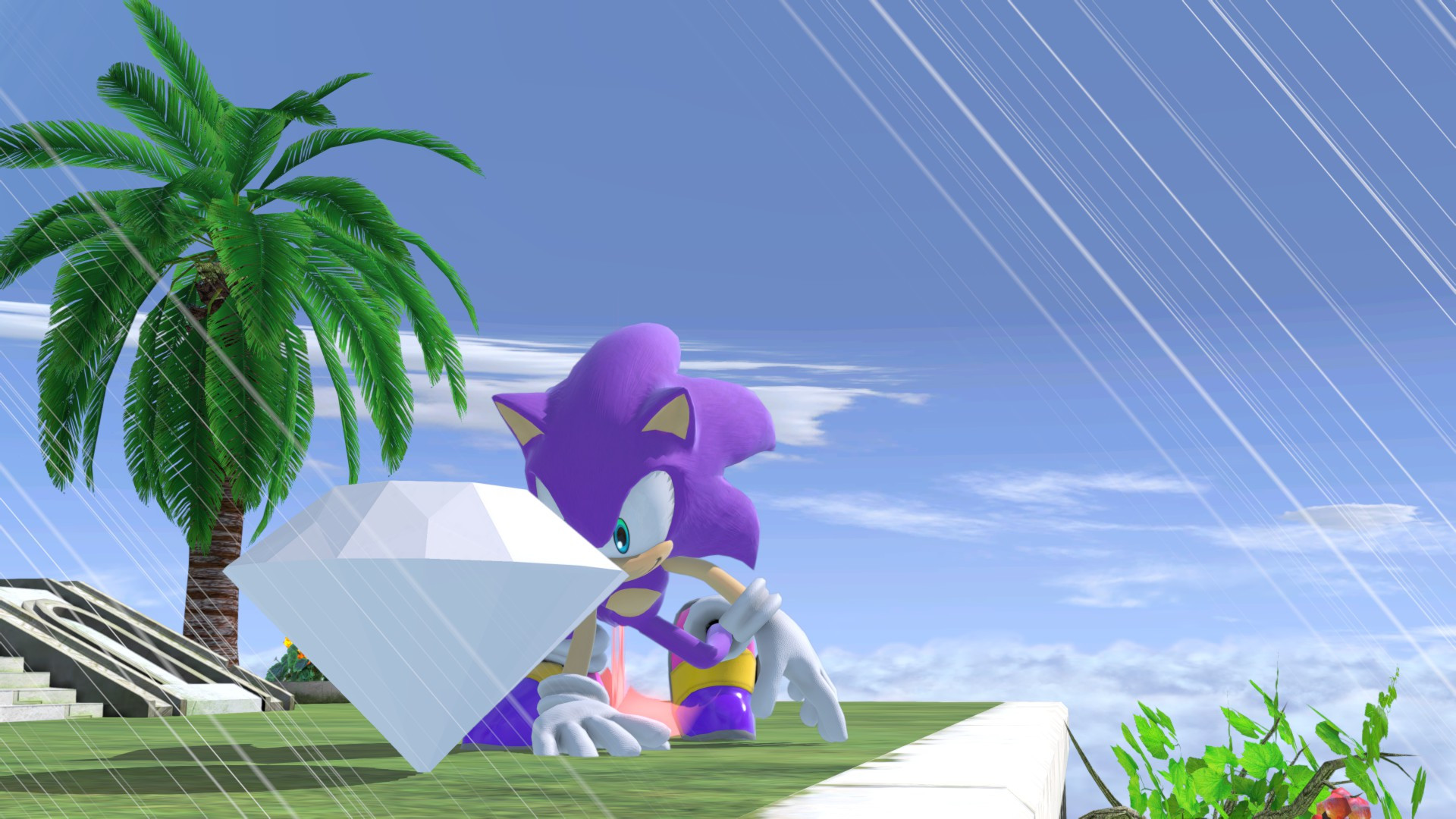 Chaos Emeralds over Timer Item Mod for Super Smash Bros. Ultimate ...