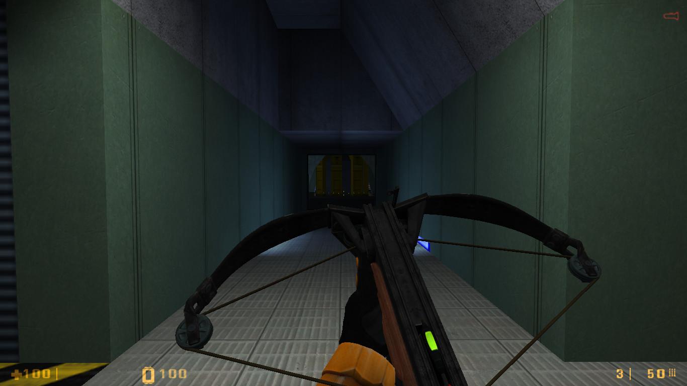 Black Mesa Crossbow on IIopn's animations Mod for Half-Life | HL Mods