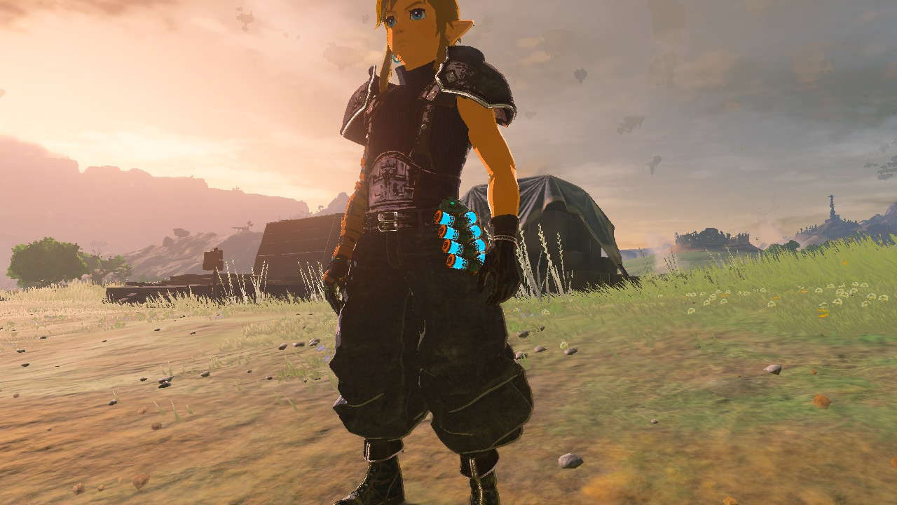 Zack's Armor-FF7 Rebirth Mod for The Legend of Zelda: Tears of the ...