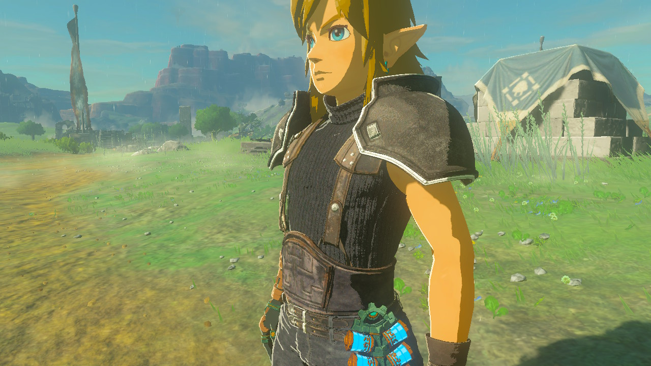 Zack's Armor-FF7 Rebirth Mod for The Legend of Zelda: Tears of the ...