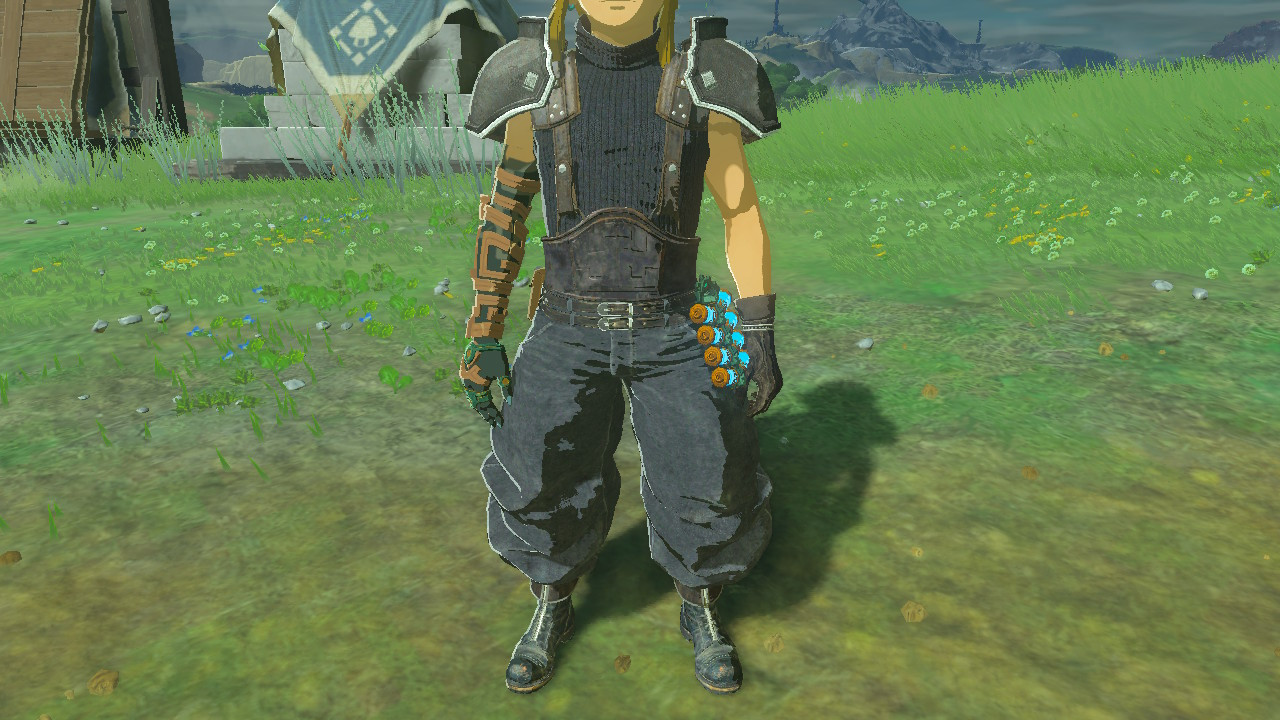 Zack's Armor-FF7 Rebirth Mod for The Legend of Zelda: Tears of the ...