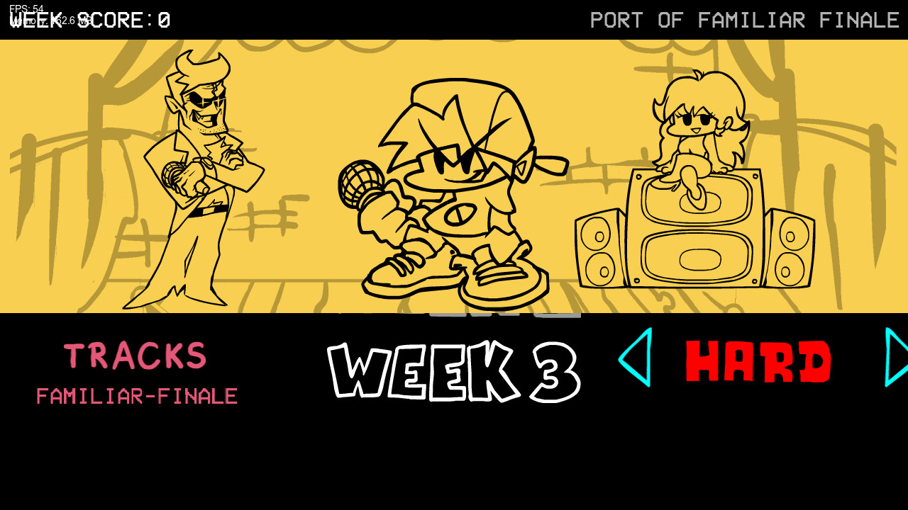 The Optimized Levels: Familiar Finale Mod for Friday Night Funkin ...