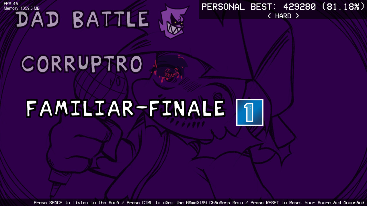 The Optimized Levels: Familiar Finale Mod for Friday Night Funkin ...