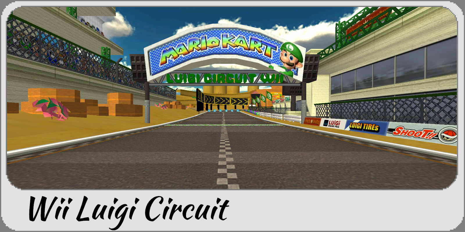 Luigi Circuits (Mario Kart World version) Mod for Mario Kart Wii ...