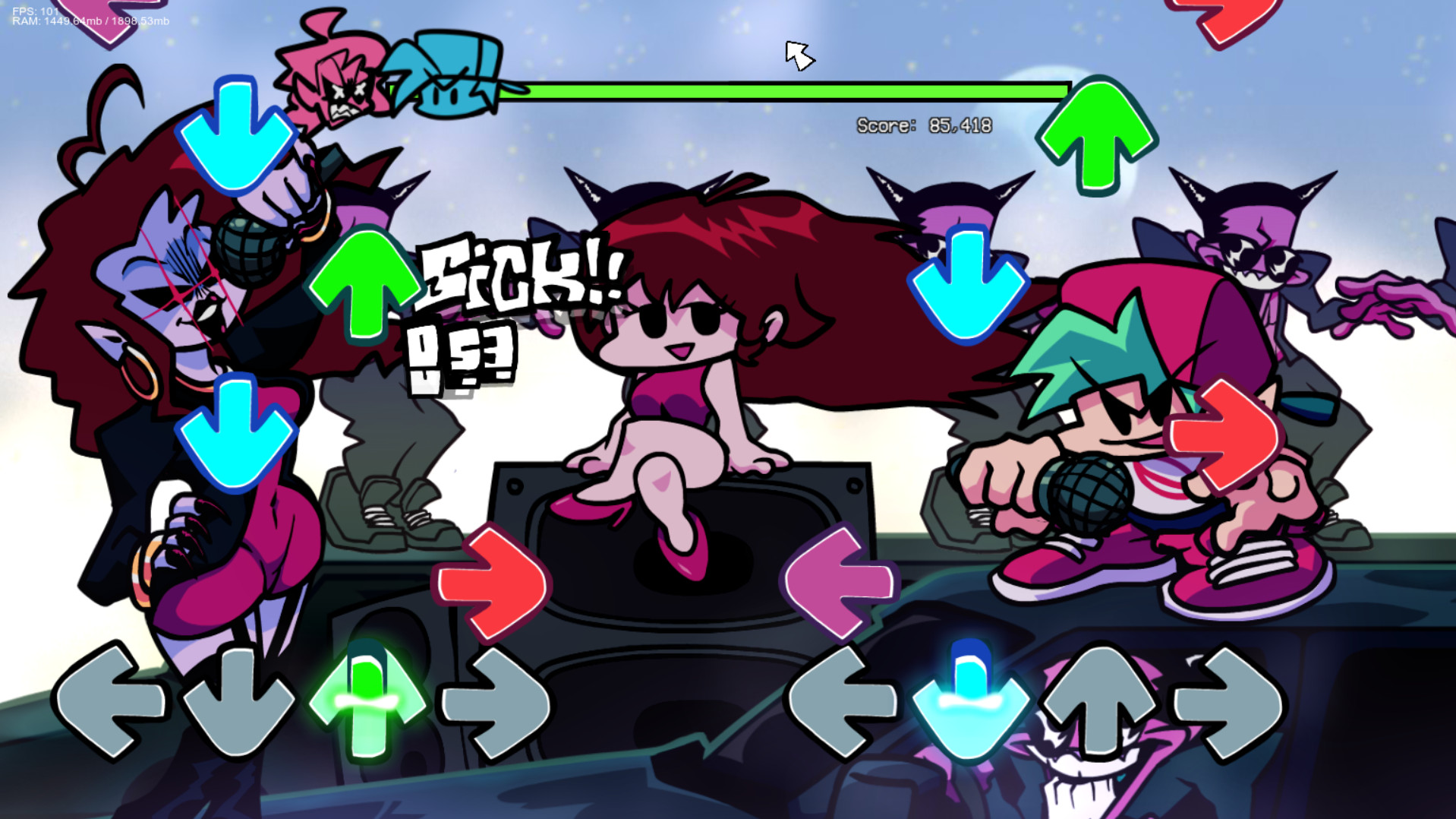 Alt Animation on Sick!! Judgement for V-Slice Mod for Friday Night ...