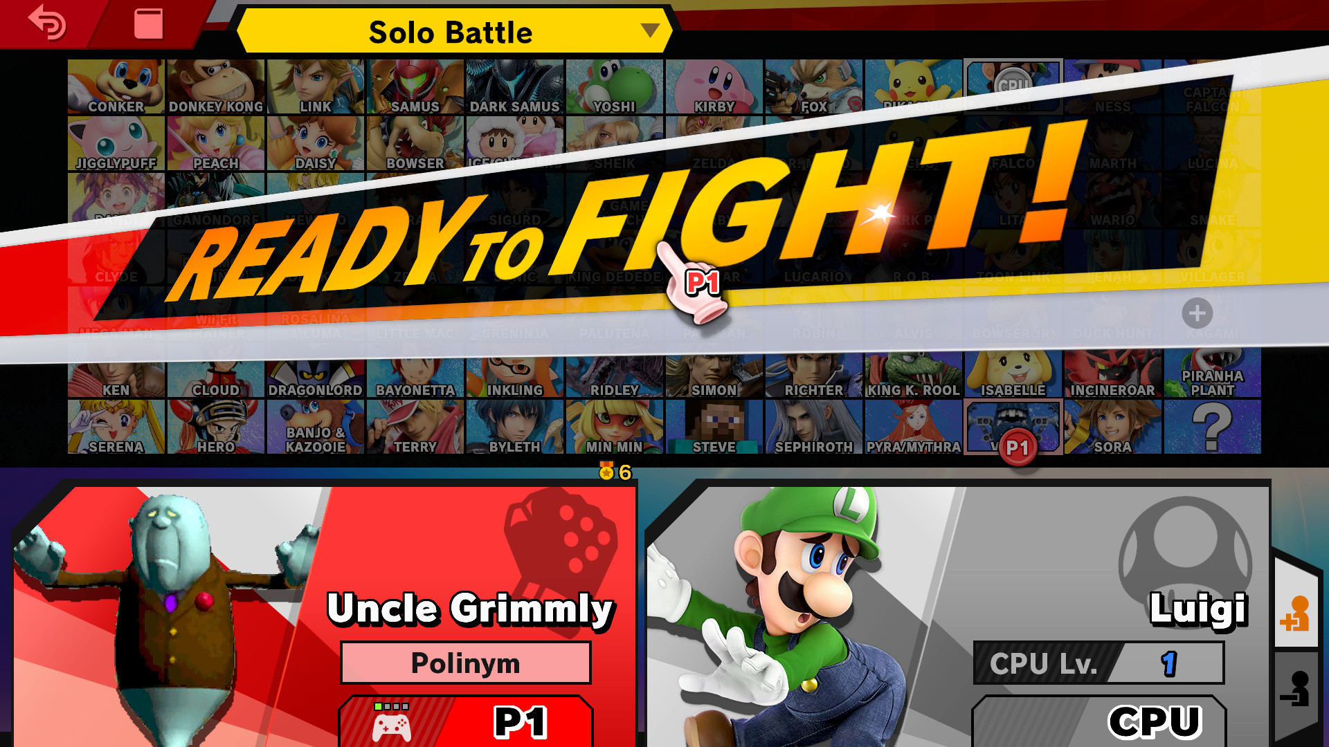 Uncle Grimmly over Kazuya Mod for Super Smash Bros. Ultimate | SSBU Mods