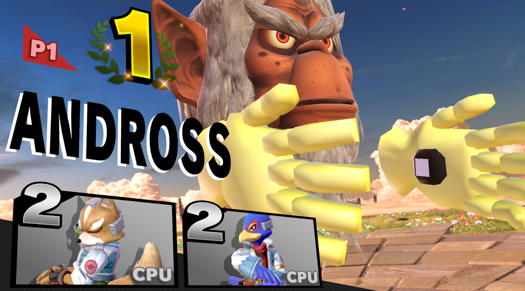 Andross over R.O.B. Mod for Super Smash Bros. Ultimate | SSBU Mods