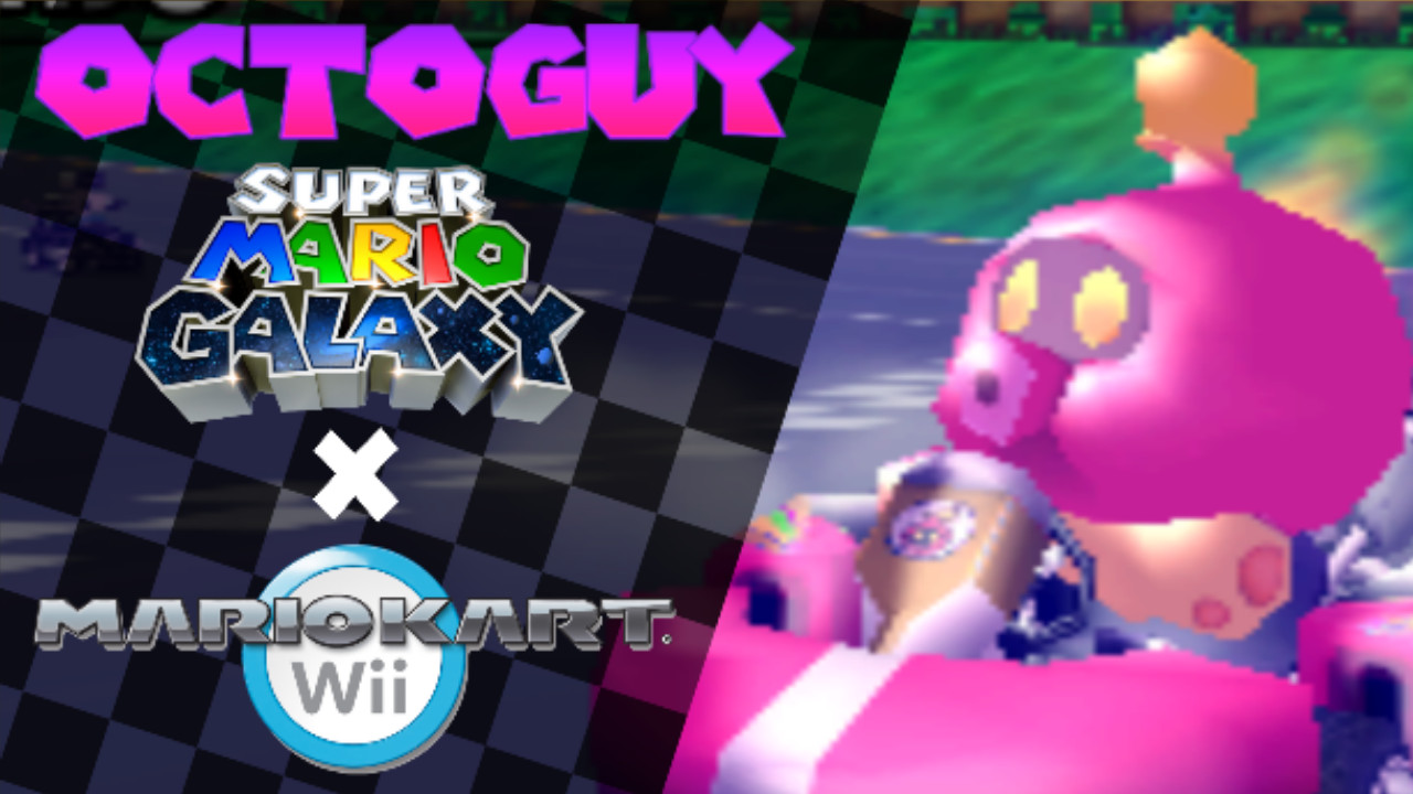 Playable Octoguy in Mario Kart Wii Mod for Mario Kart Wii | MKWii Mods