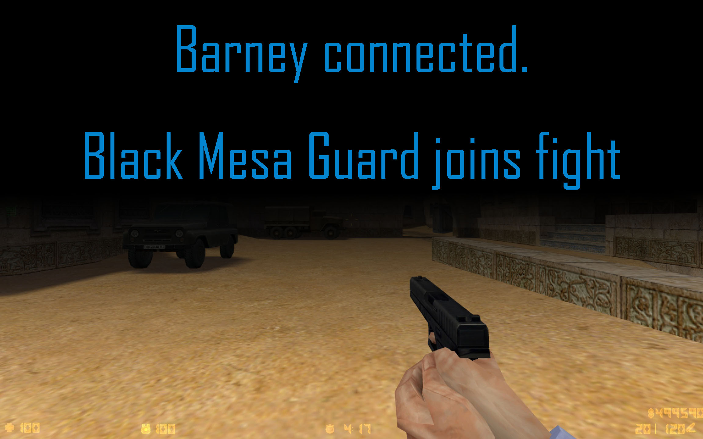 Blue Shift Hand for CS1.6 (MTB Reanimation) Mod for Counter-Strike 1.6 ...