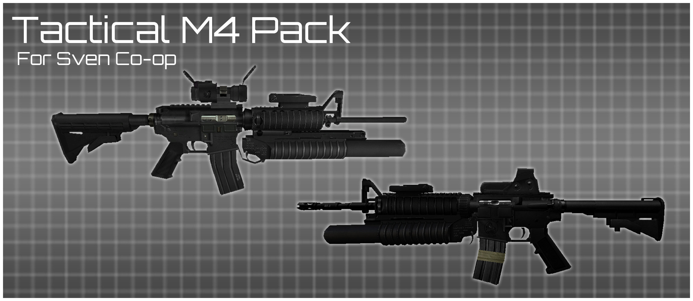 Tactical M4 Pack for Sven Co-op Mod for Sven Co-op | SC Mods