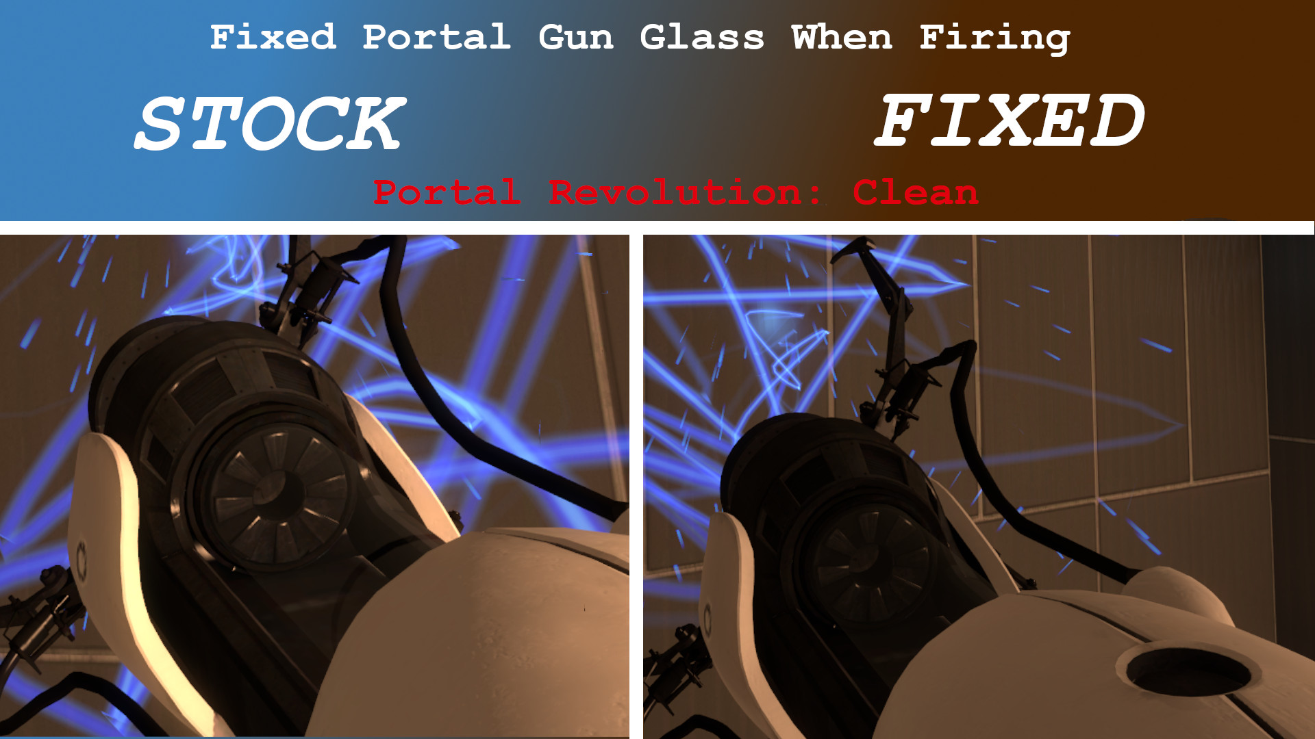 Portal 2: Base Portalgun Viewmodel Fixes Mod for Portal 2 | P2 Mods