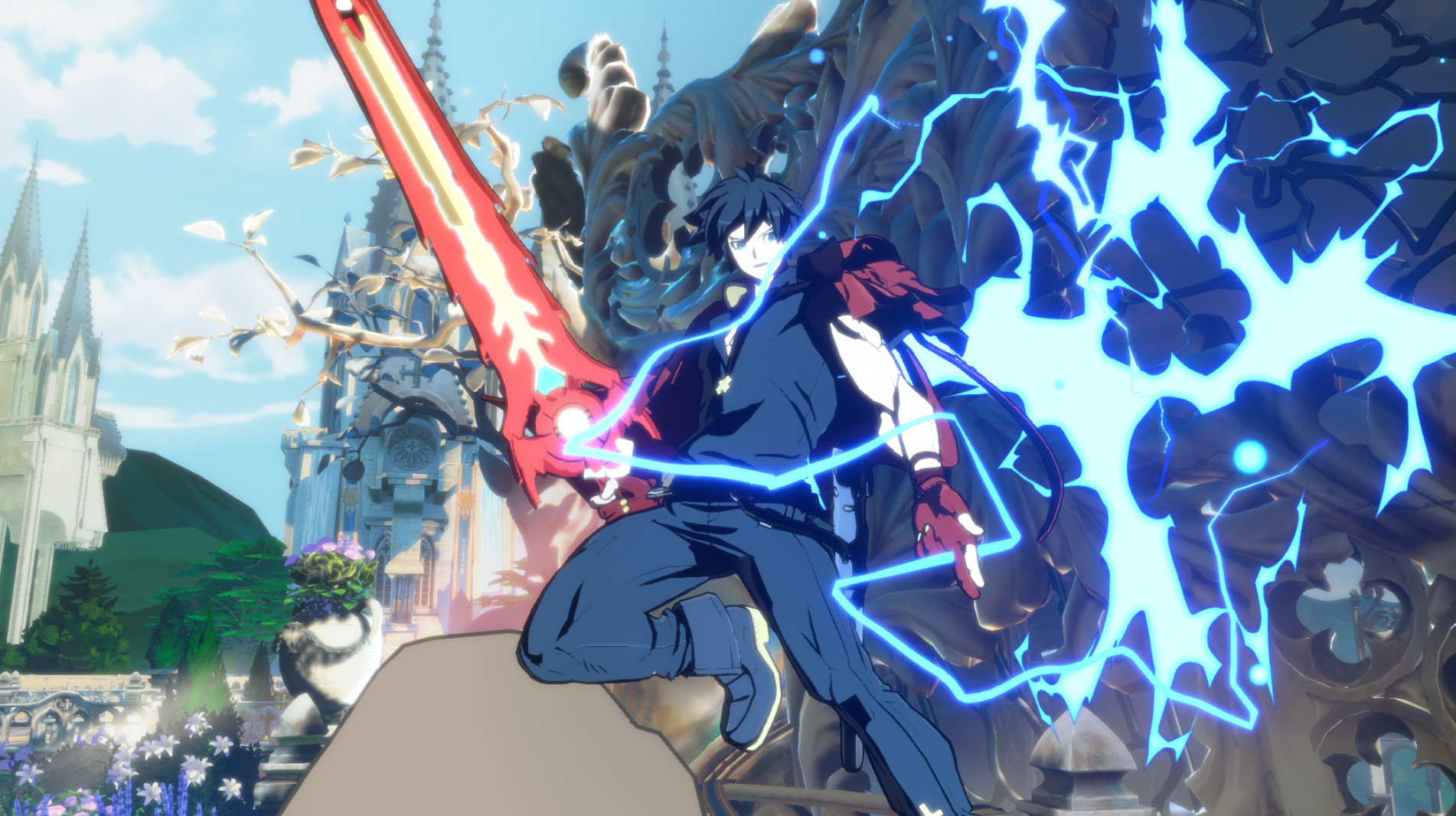Ky Kiske as Xenoblade Noah Mod for GUILTY GEAR -STRIVE- | GGST Mods