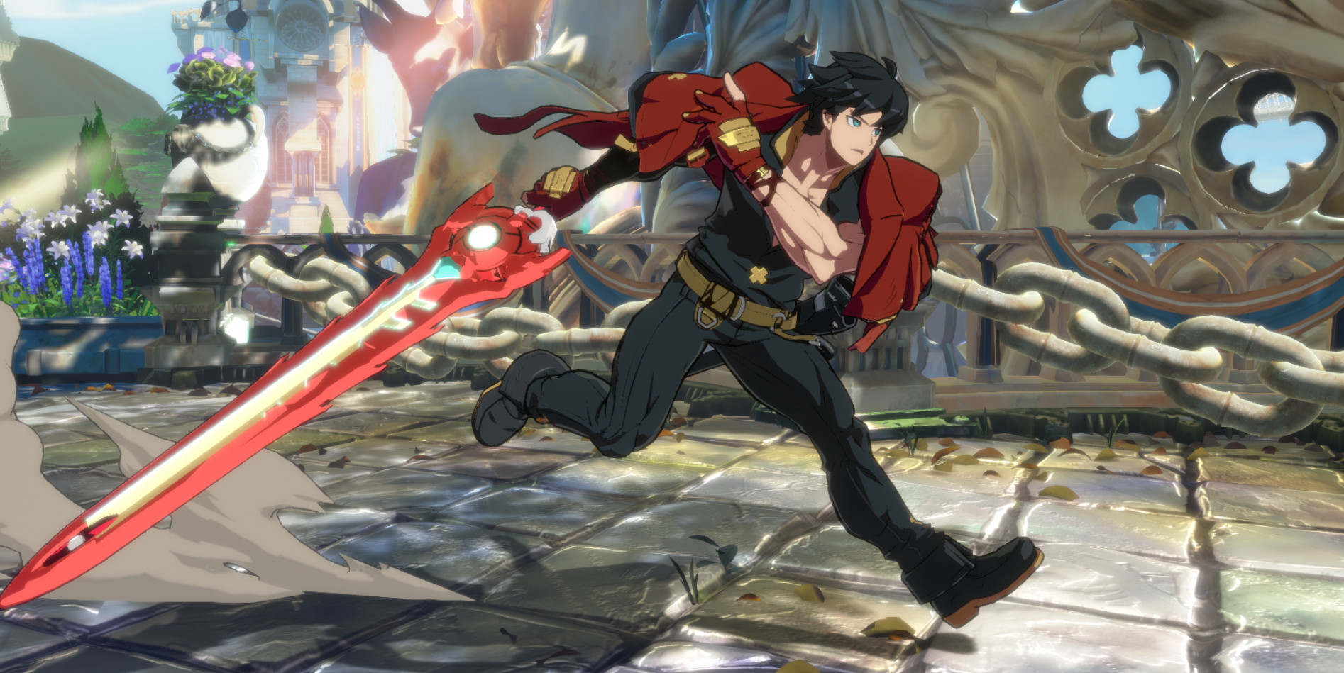 Ky Kiske as Xenoblade Noah Mod for GUILTY GEAR -STRIVE- | GGST Mods