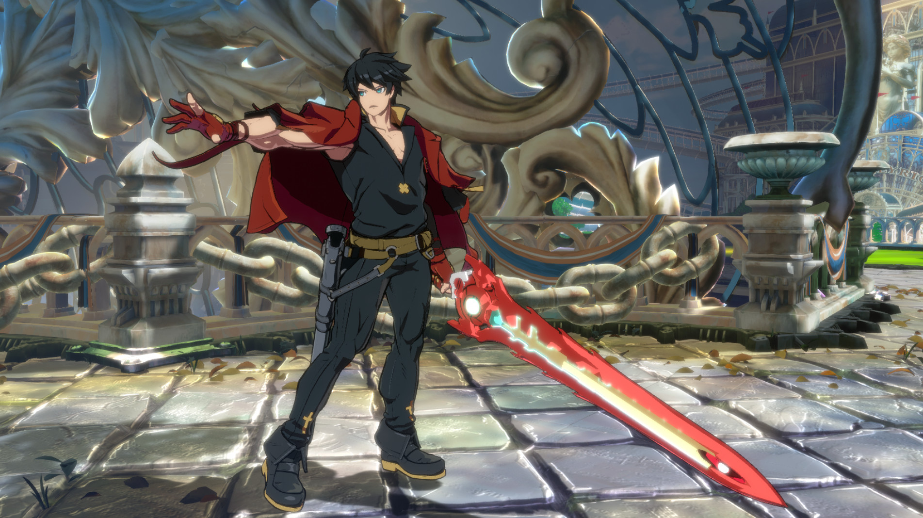 Ky Kiske as Xenoblade Noah Mod for GUILTY GEAR -STRIVE- | GGST Mods