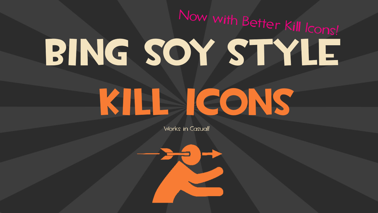 Bing Soy Style Kill Icons (Now Better!) Mod for Team Fortress 2 | TF2 Mods