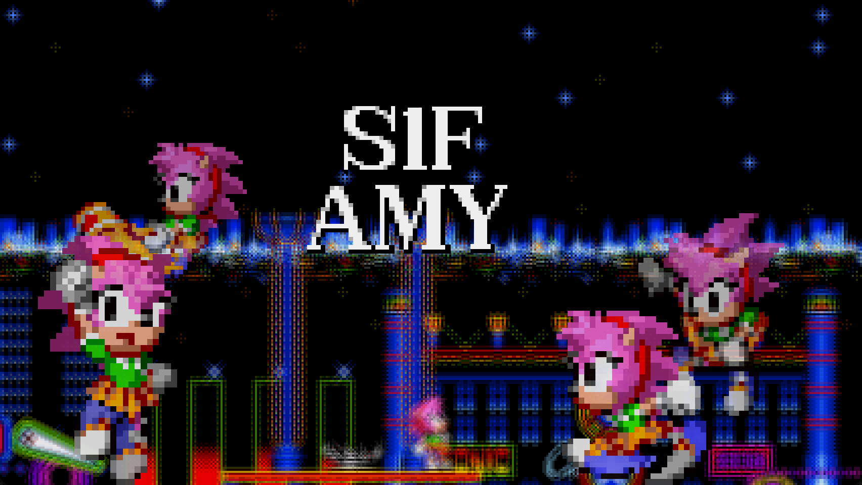 S1F Amy Mod for Sonic The Hedgehog 2 Absolute | S2A Mods