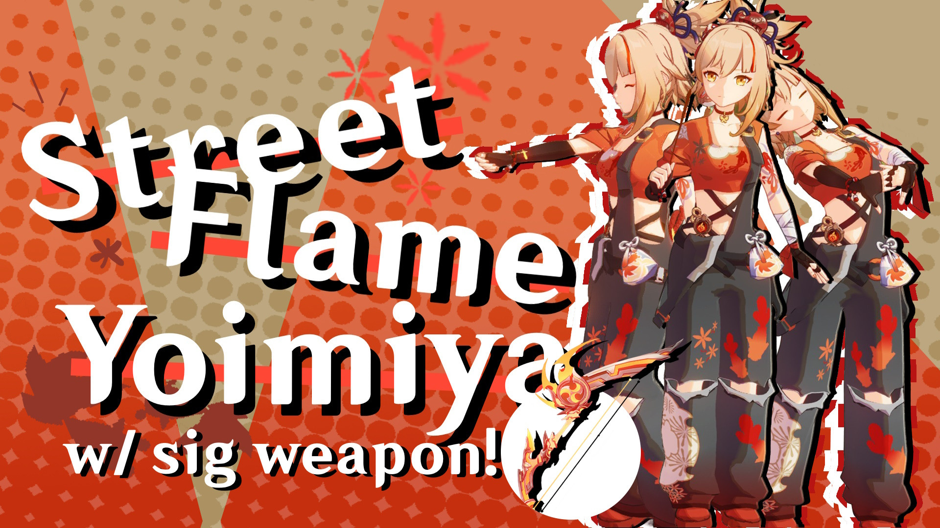 Street Flame Yoimiya Mod for Genshin Impact | GI Mods