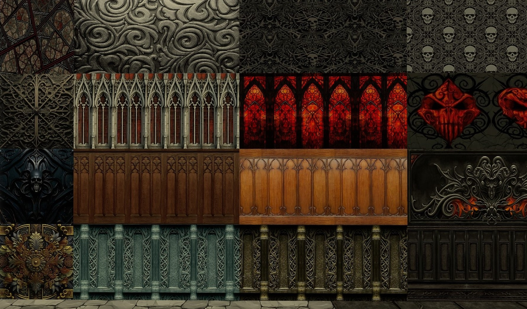 Gothic textures Mod for Counter-Strike: Source | CS:S Mods