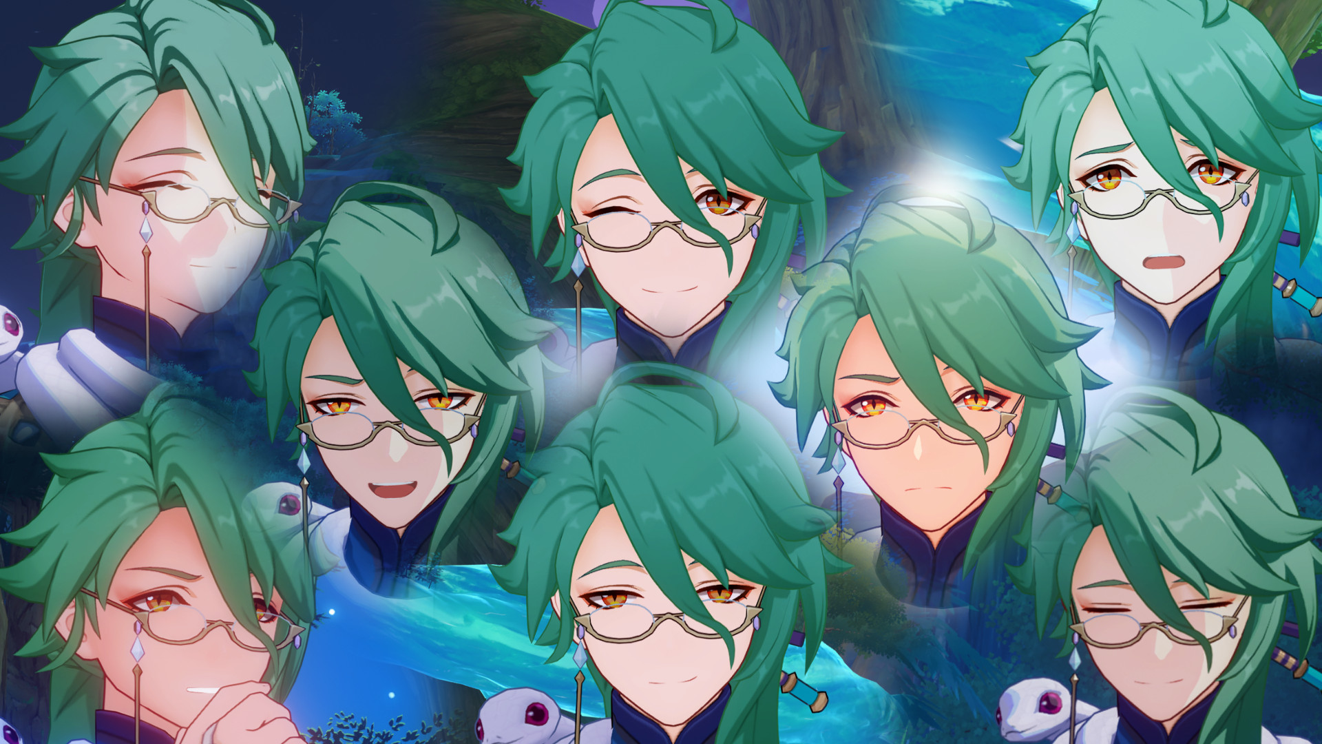 Baizhu Facial Expressions Mod for Genshin Impact | GI Mods