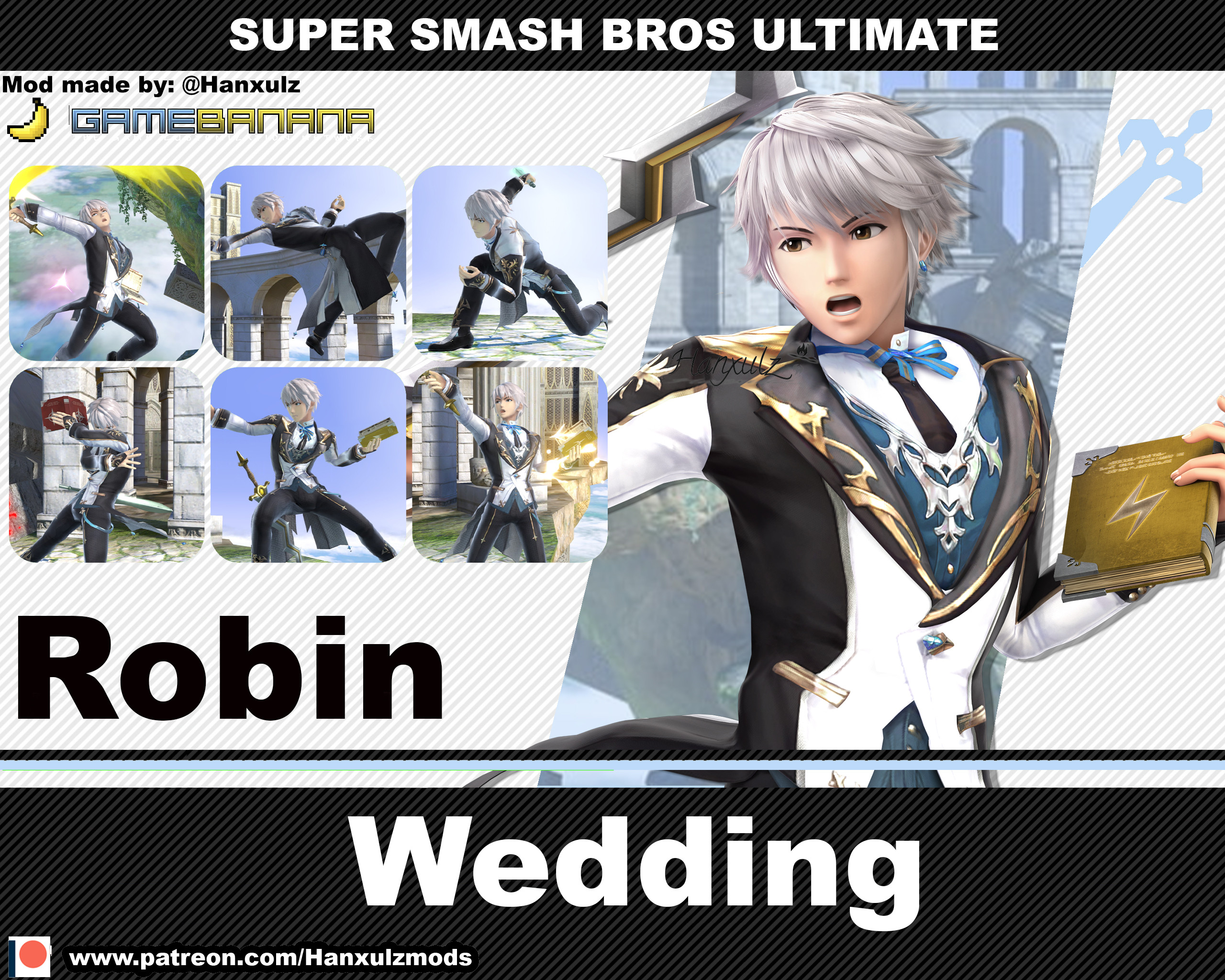 Robin.M (Wedding) Mod for Super Smash Bros. Ultimate | SSBU Mods
