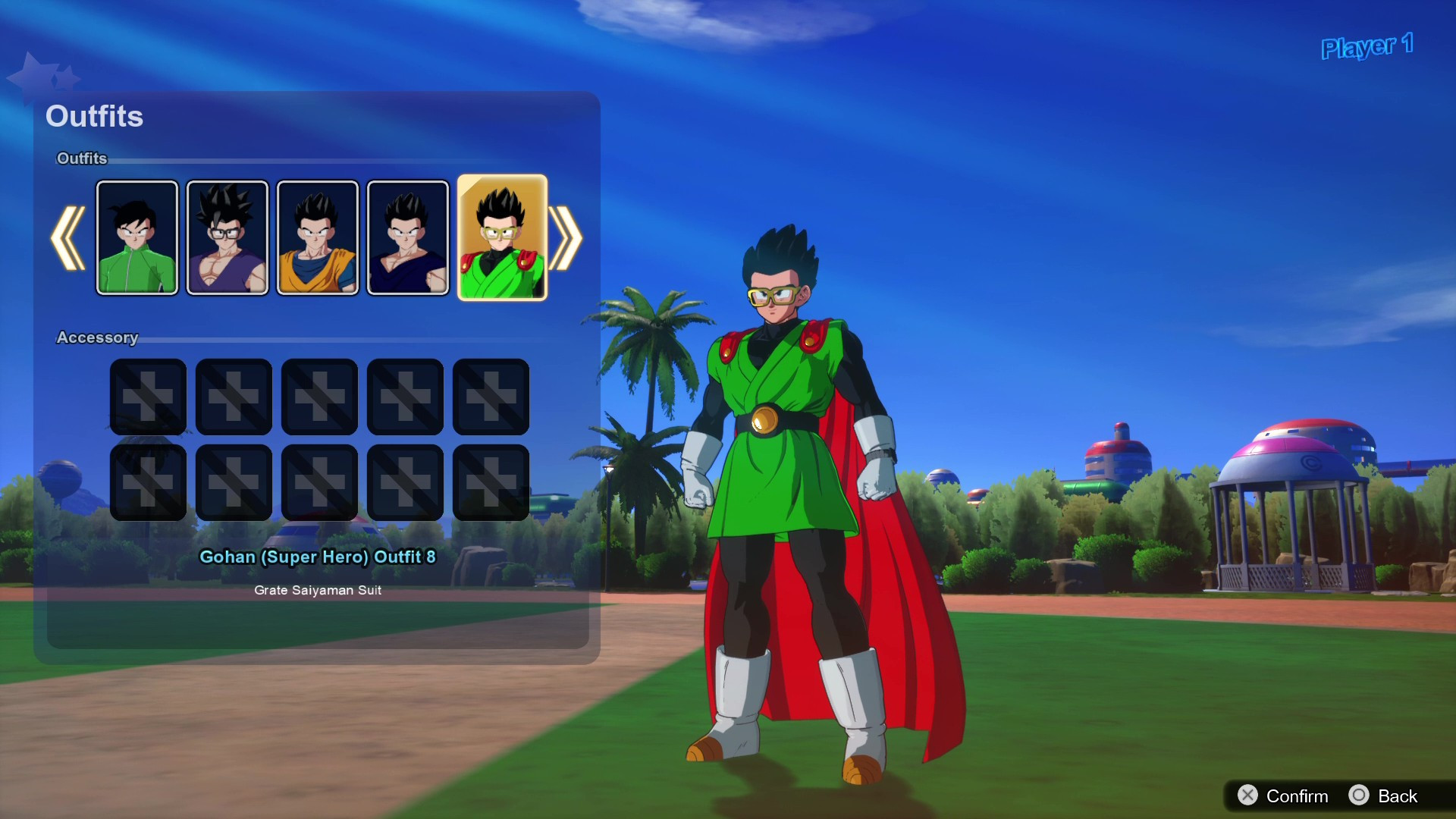 Gohan (Super Hero) -Additional Costume- Mod for Dragon Ball: Sparking ...