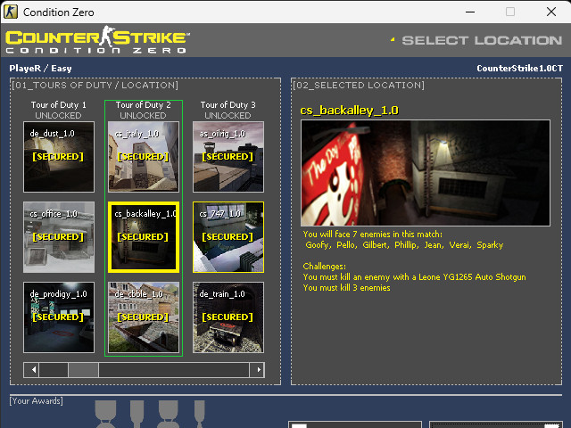 TOD Counter-Strike 1.0 Mod for Counter-Strike: Condition Zero | CS:CZ Mods