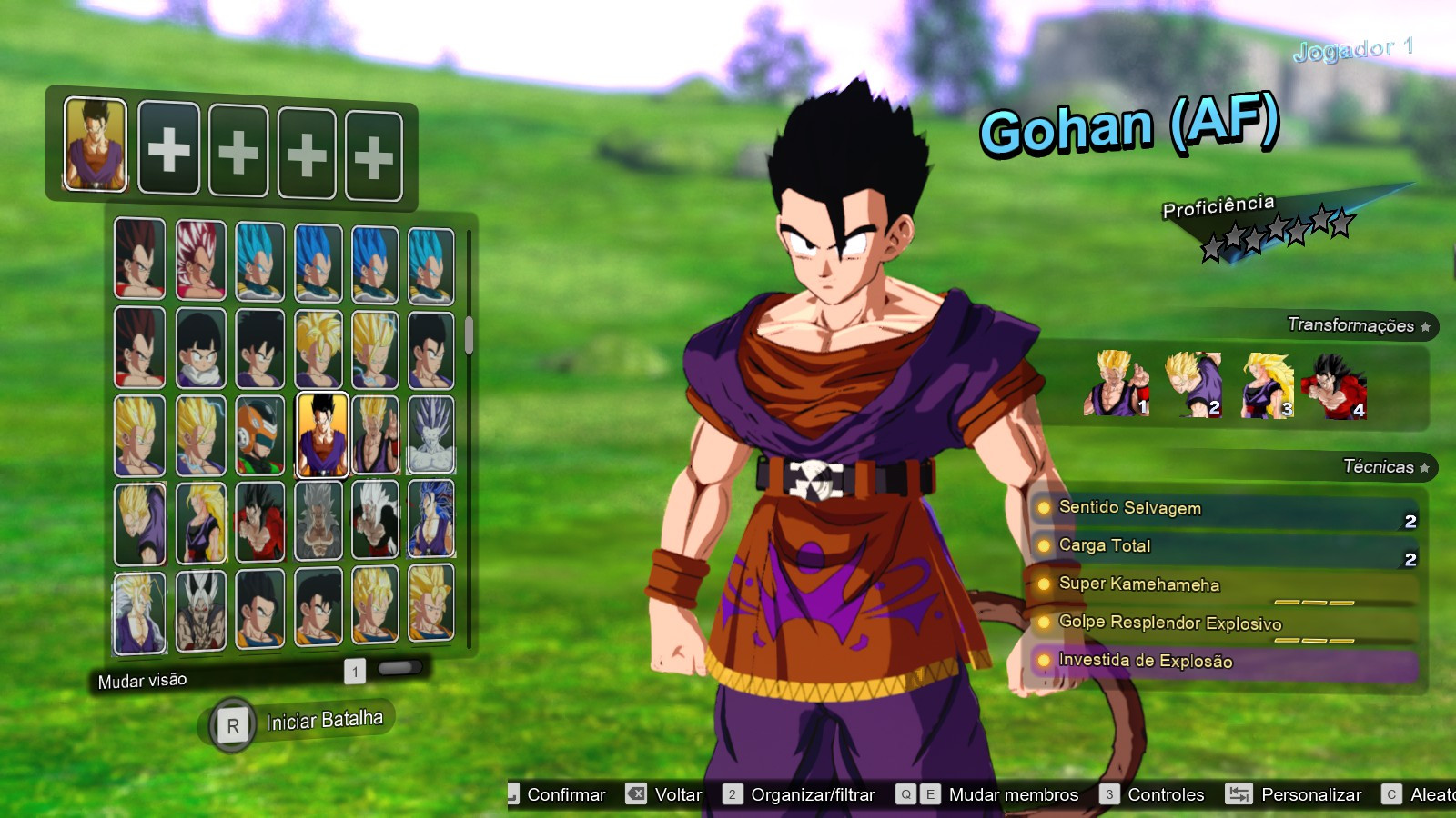 Gohan All Forms Photo