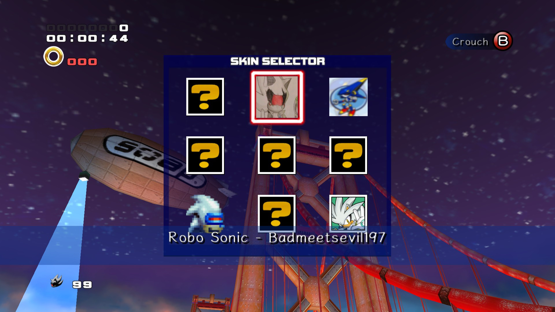 Robo Sonic Mod for Sonic Adventure 2 | SA2 Mods