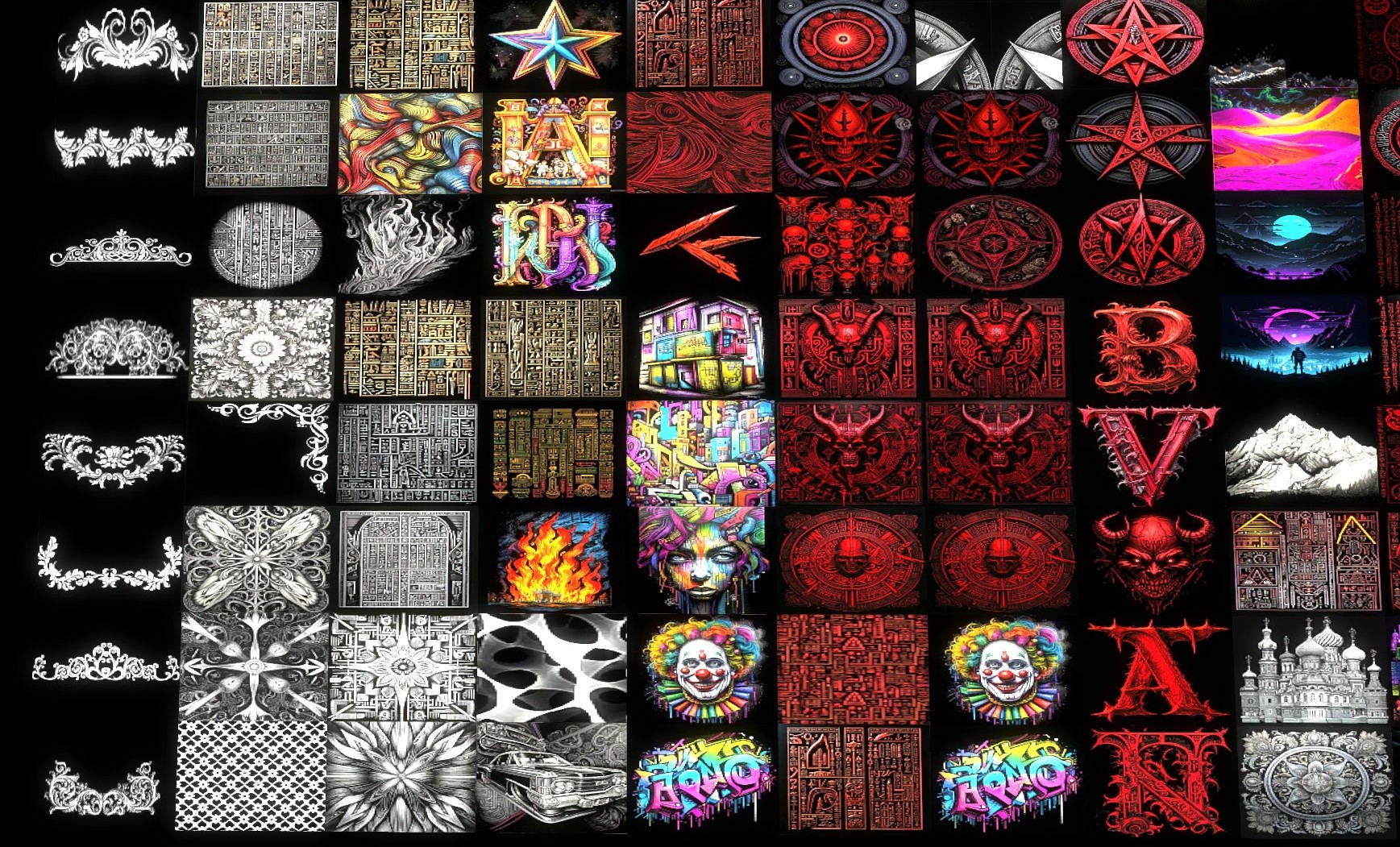 100 decals pack Mod for Counter-Strike: Source | CS:S Mods